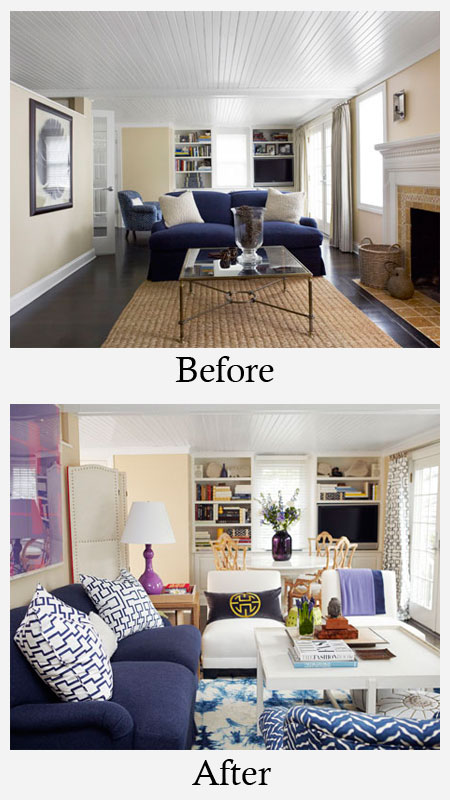 Room Makeover's Before and After magic - The Cottage Market