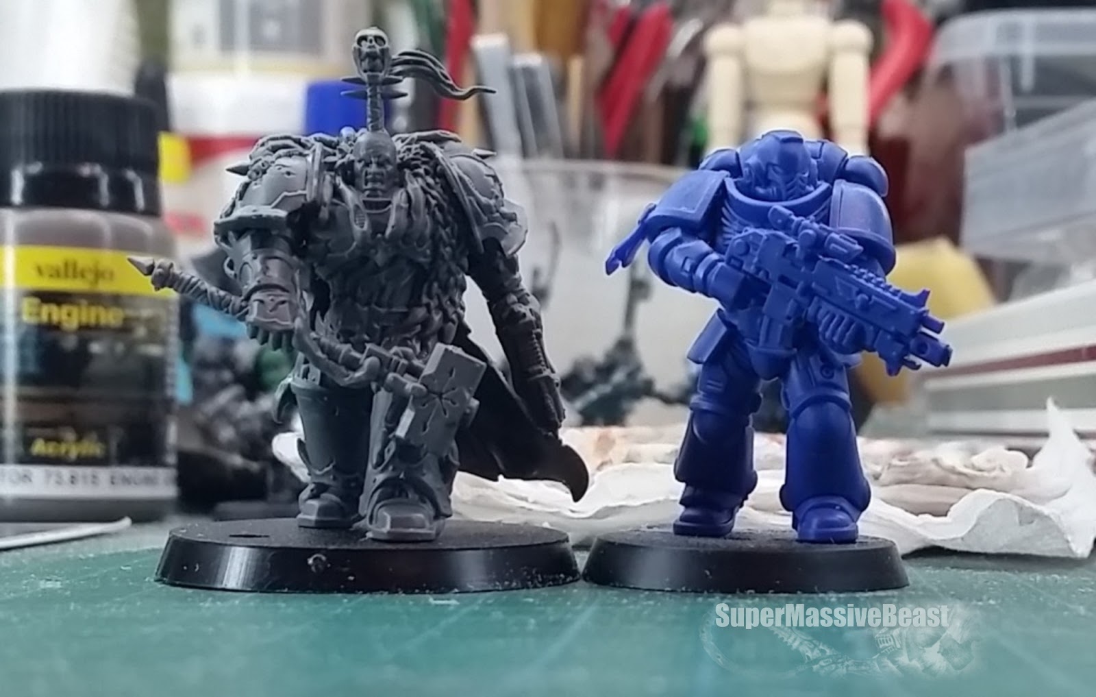 Super Massive Beast: Blackstone Fortress Chaos Troops Size Comparison