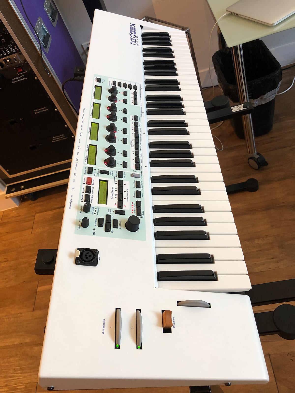MATRIXSYNTH: Custom White Nord Modular G2X SN MF10188 w/ Original Box