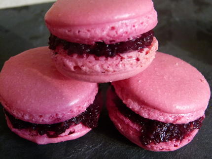 Recette Macaron: Macaron Framboise