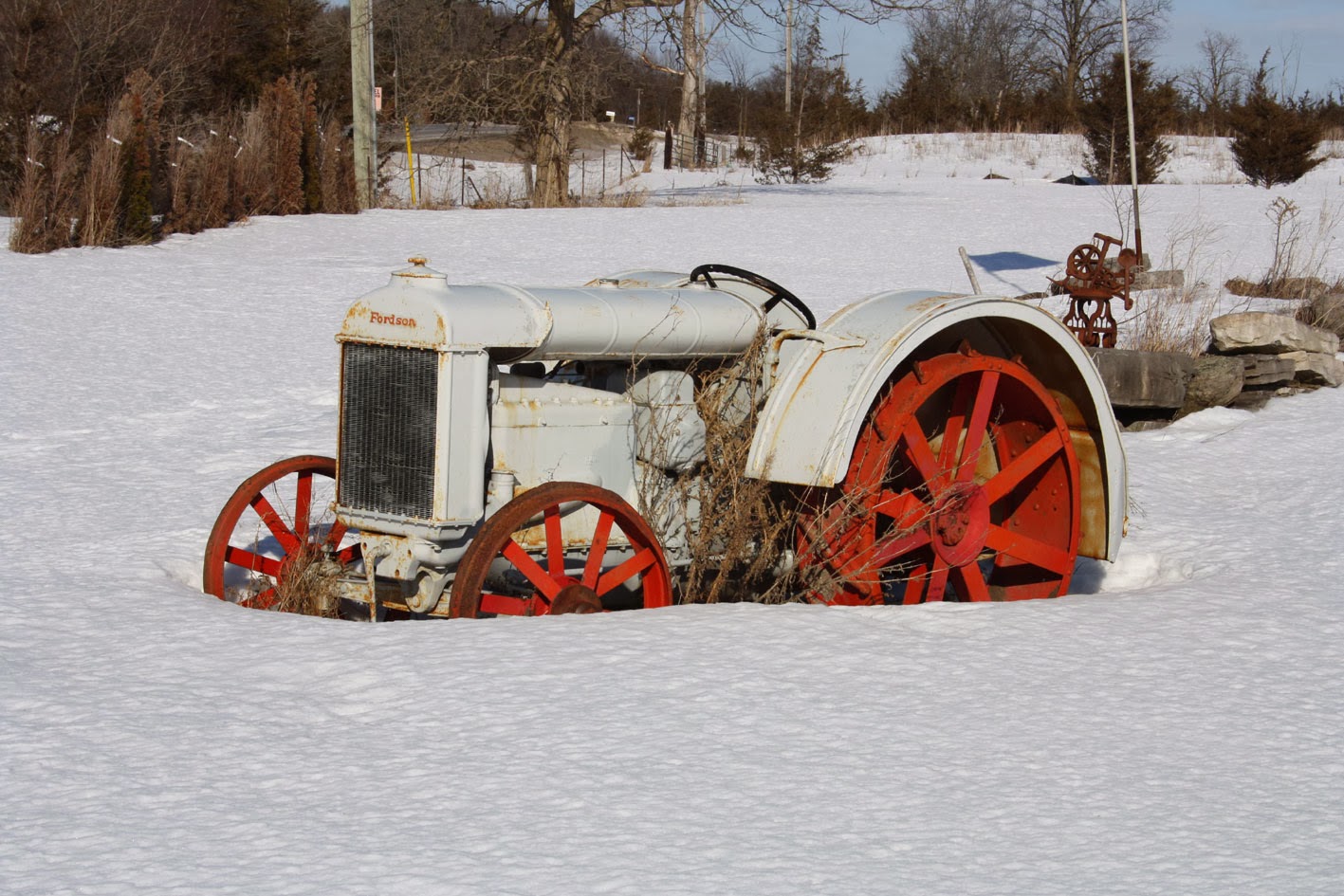 Progress is fine, but it's gone on for too long.: Fordson in the snow