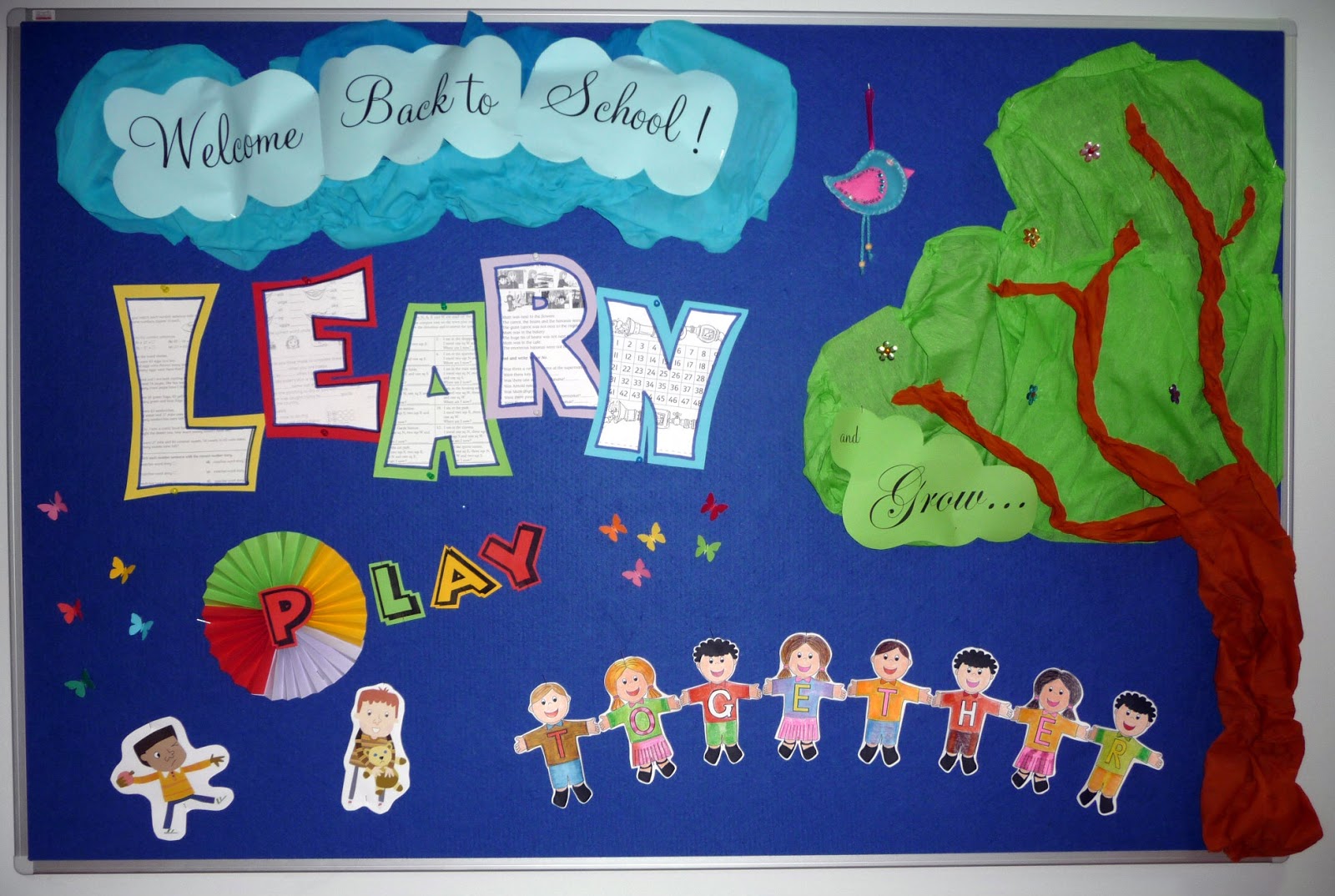 handmade by sylwik: Welcome Back to School - Display