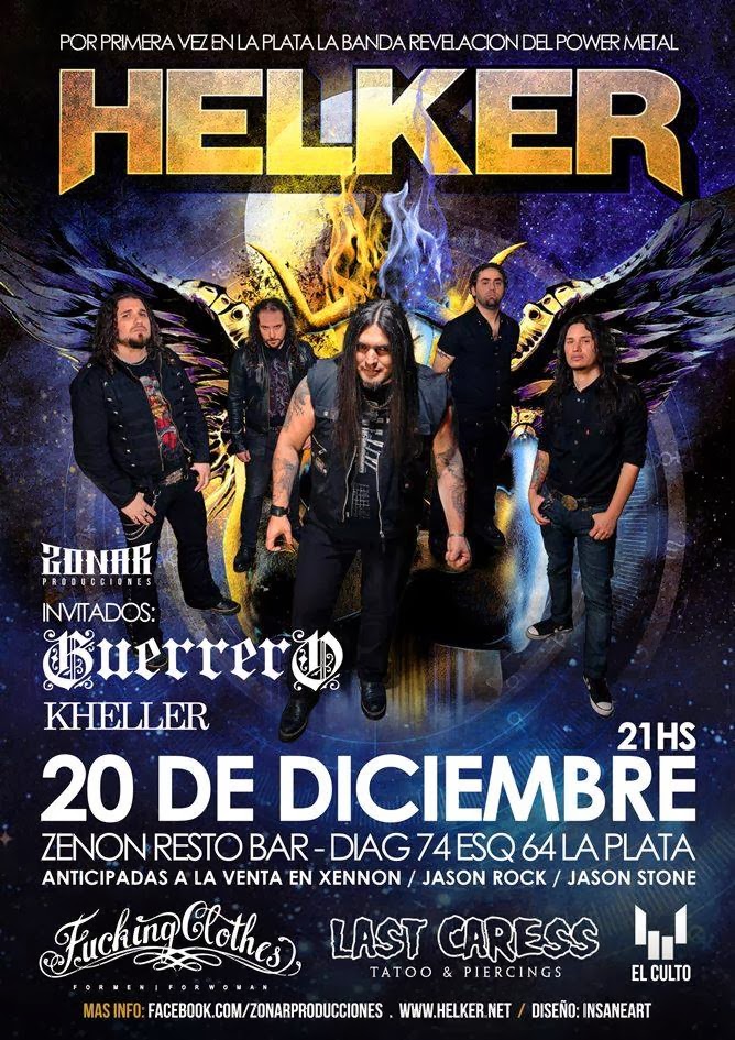 MI PASION ROCK: HELKER... SE PRESENTARA EN EL "BUENOS AIRES POWER METAL ...