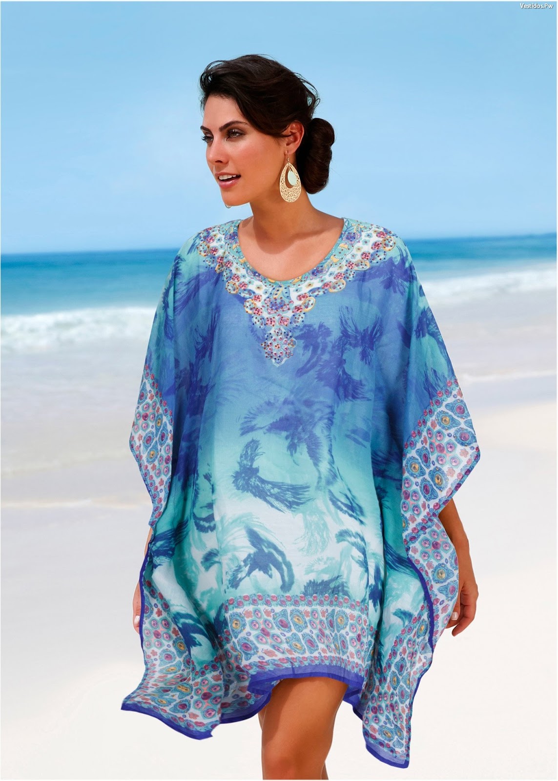 Más de 56 Vestidos Playeros ¡Fantásticas Ideas para Todo el Año ...