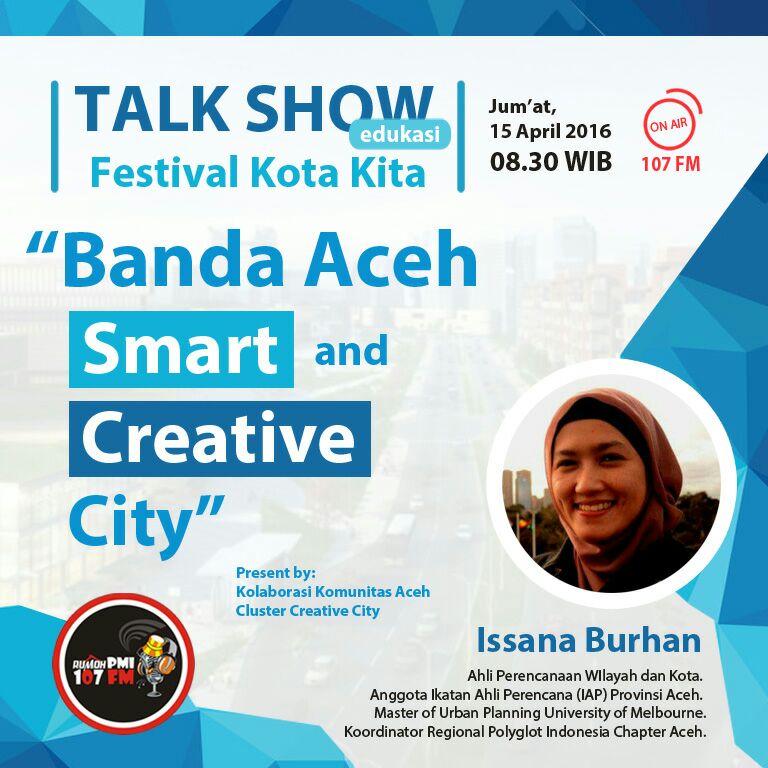 Rangkaian Acara Talkshow "Banda Aceh Smart and Creative City ...