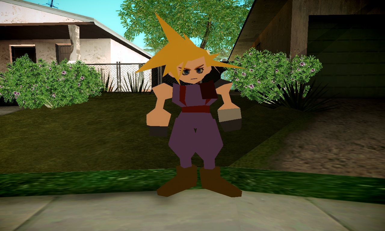 Cloud Strife PS1 - Final Fantasy VII