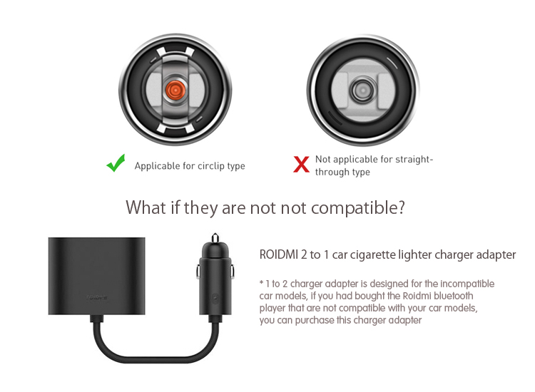 Roidmi 2S Smart Car Charger