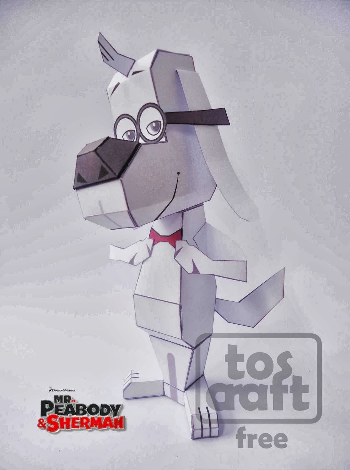 Mr. Peabody Papercraft | Papercraft Paradise | PaperCrafts | Paper ...