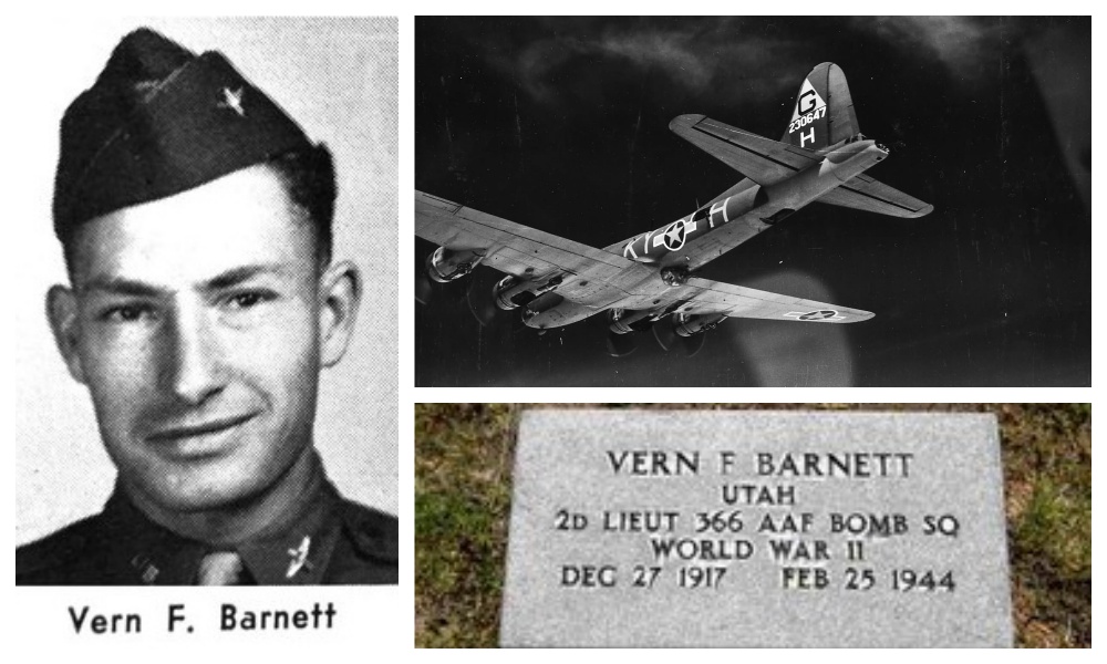 WW2 Fallen 100: WW2 Fallen - B-17 tail gunner Vern Barnett