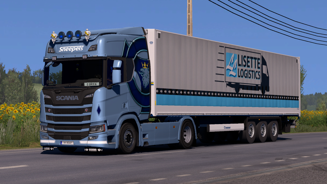 Scania L6 Open Pipe V 2.0 for the Scania R/S 2016 - Euro Truck ...