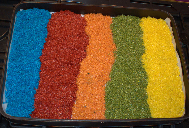 Taming the Goblin: How to make Rainbow rice