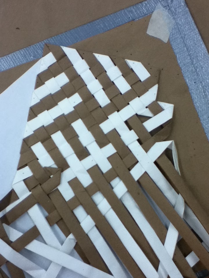 KiniaCat Crafts: Plaiting Paper instead of Hair