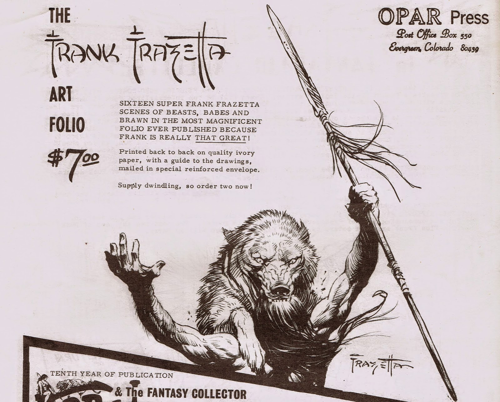 Cap'n's Comics: House Ads by Various