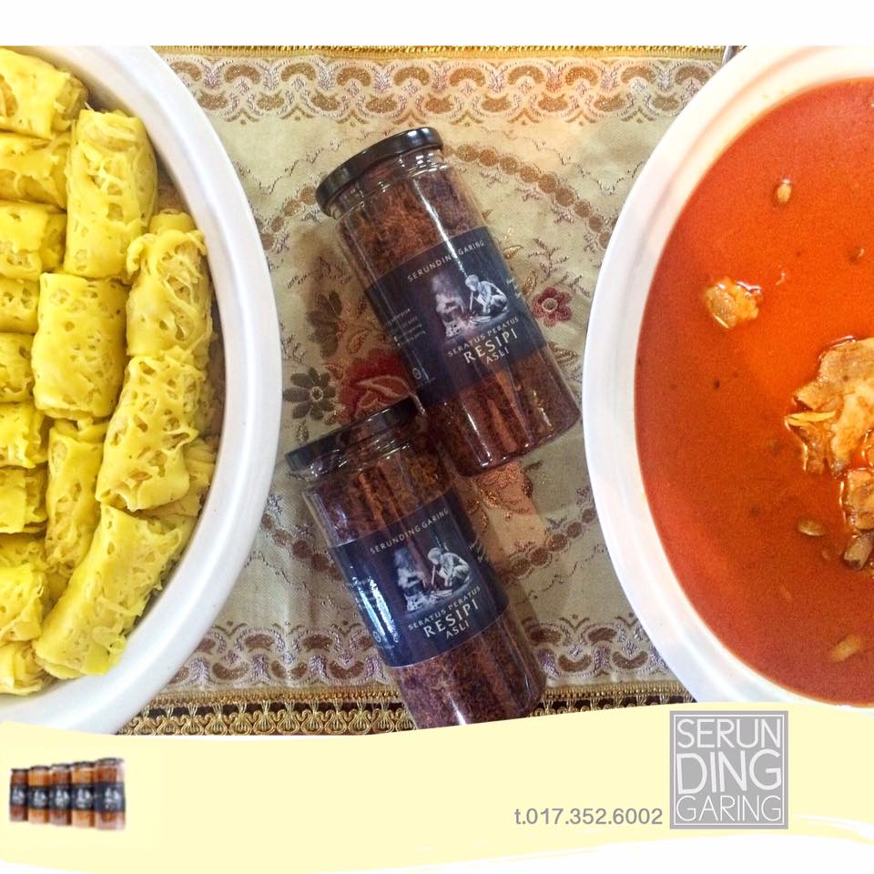 SERUNDING GARING: MENU SERUNDING