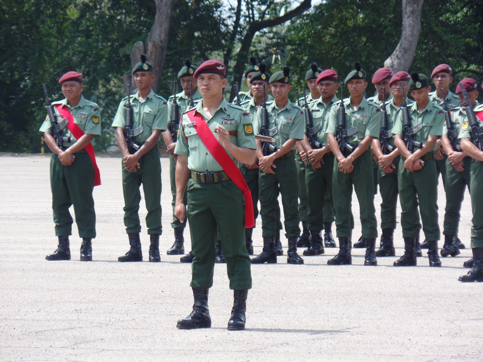 BATALION KE-8 REJIMEN RENJER DIRAJA (PARA): GALERI PASUKAN