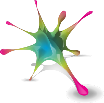 ® Colección de Gifs ®: IMÁGENES DE SPLAT DE COLORES