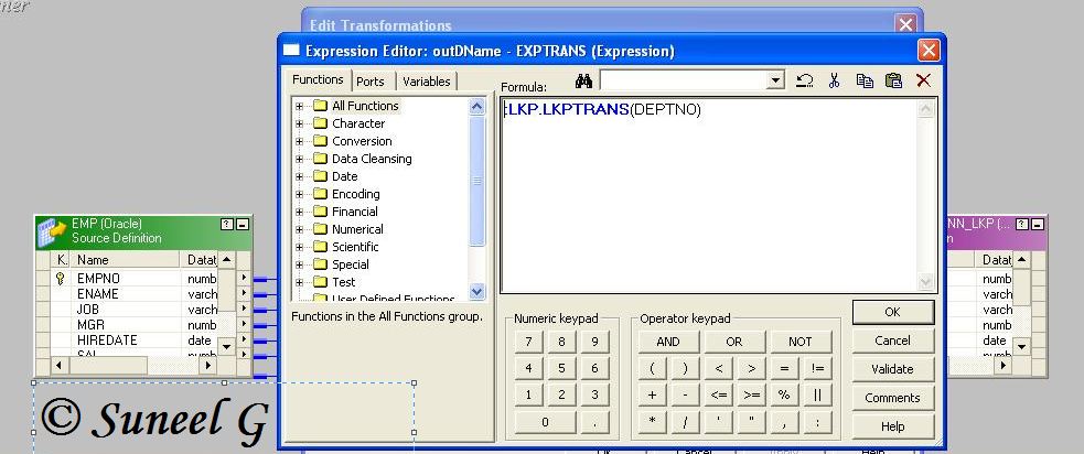 Informatica Powercenter Unconnected Lookup Transformation