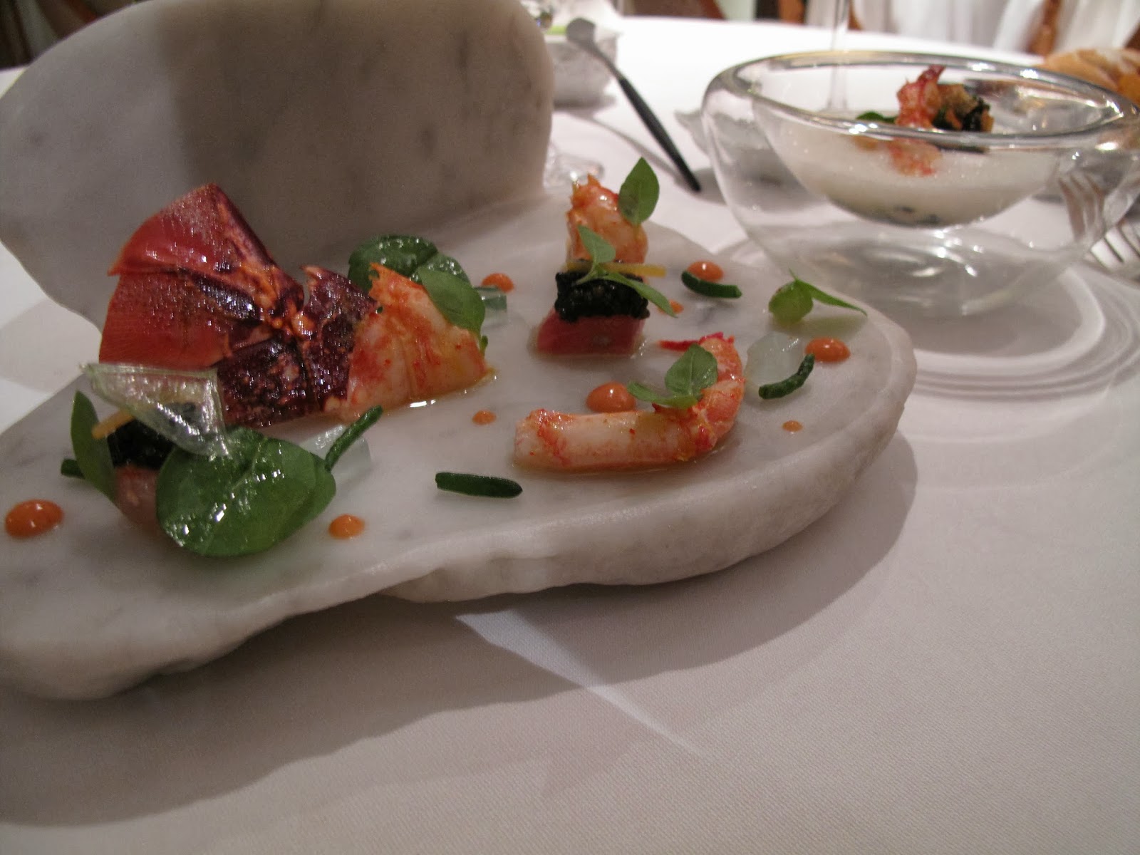 Le BLOG D'EPICURE: La Vague d’Or du Chef Arnaud Donckele, première ...