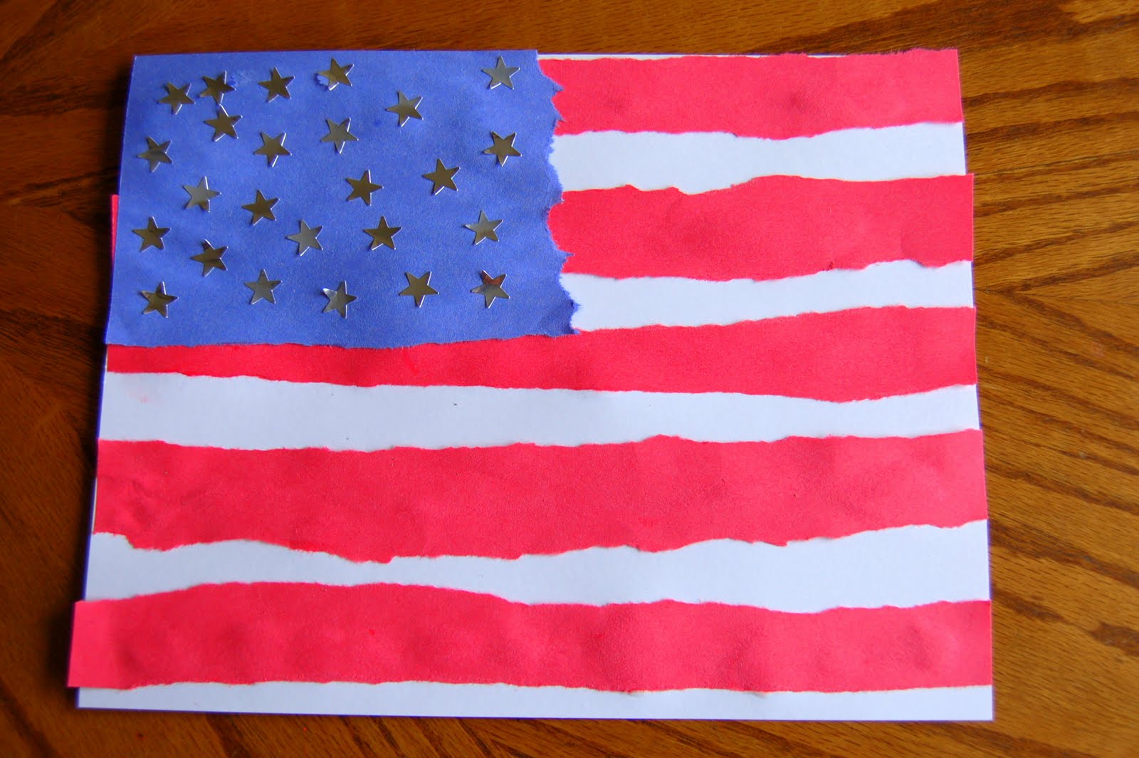 Fun & Simple Flag Craft - I Heart Crafty Things