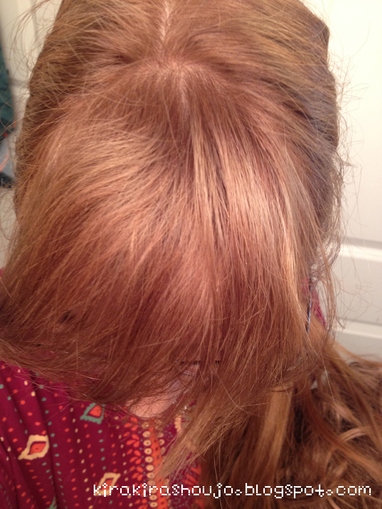 Sparkling girl.: Follow-up on Palty Dye+Root Touch-up Bleach!