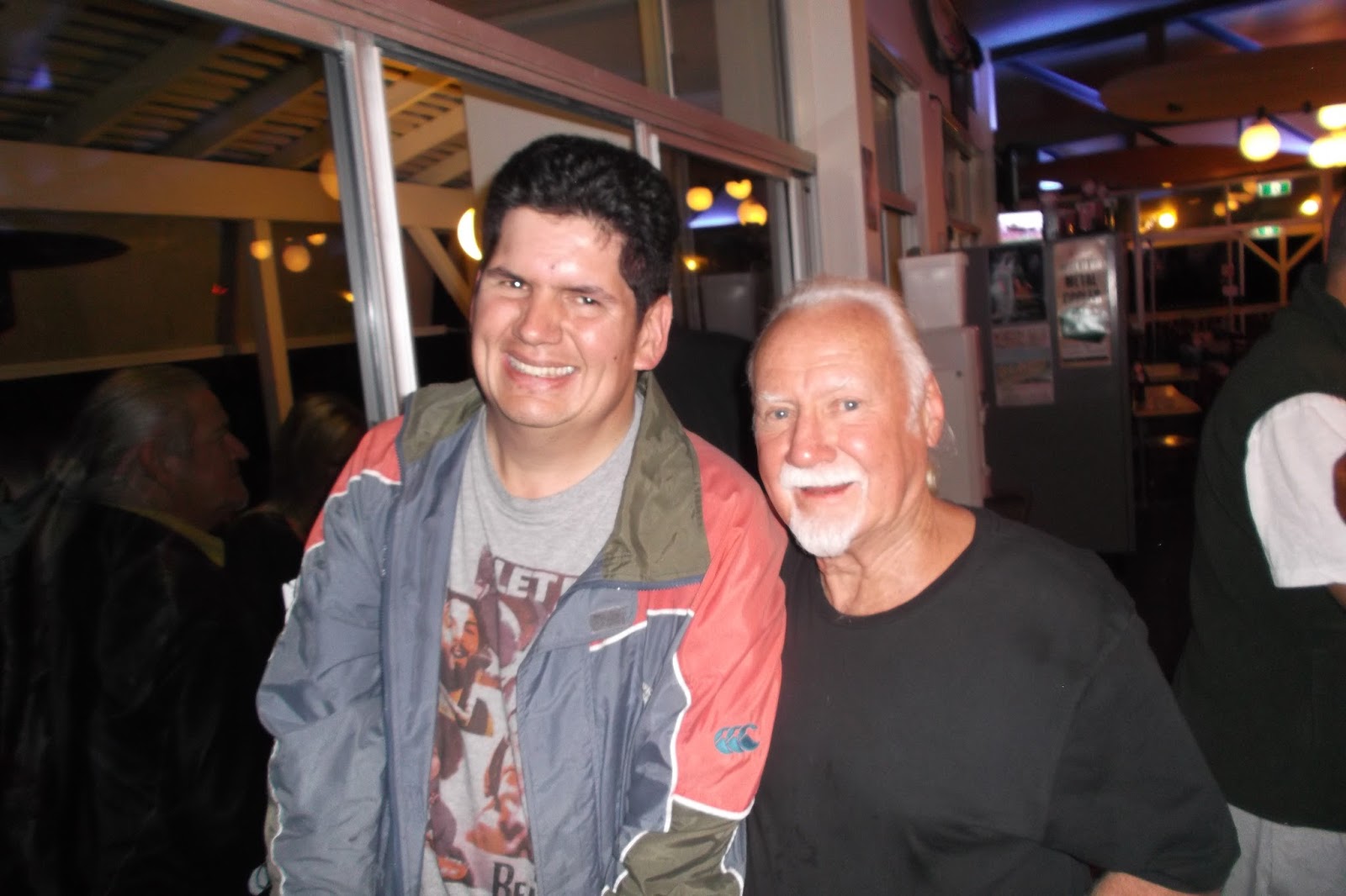 Digger Revell @ the Rainbow Bay Surf Club Saturday June 6th 2015