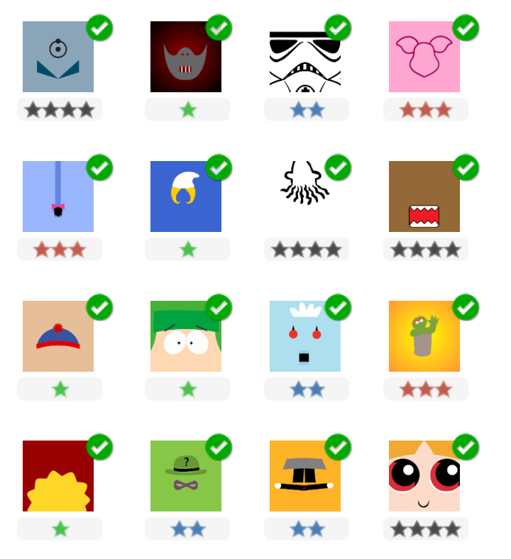 Word Quiz Geek: Pop Icon Quiz Level 8 Characters