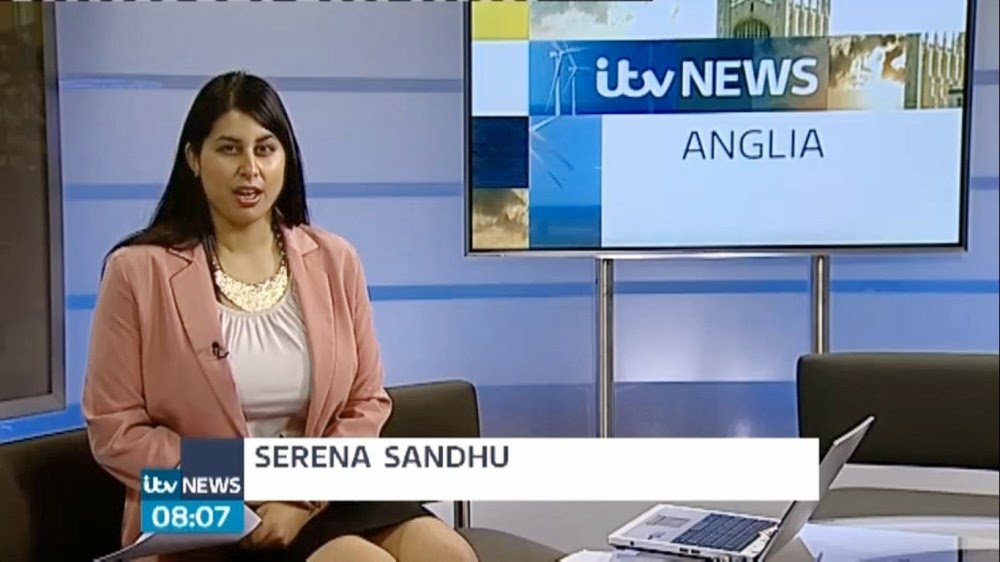 UK Regional News Caps: Serena Sandhu - ITV Anglia