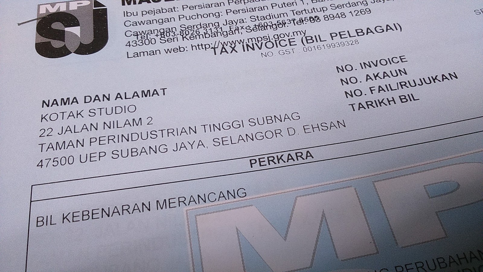 MOHD SYARUL JASMAN: MPSJ: KM Perubahan Material Kegunaan Bangunan.