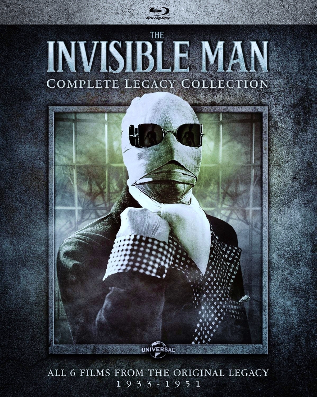 THE INVISIBLE MAN: Legacy Collection - Blu-ray (Universal 1933-51 ...