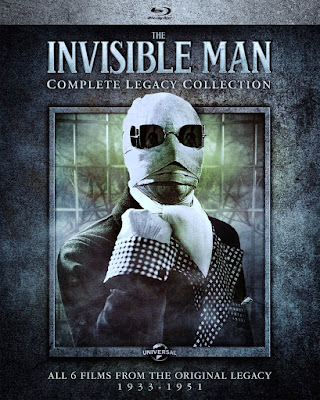 THE INVISIBLE MAN: Legacy Collection - Blu-ray (Universal 1933-51 ...