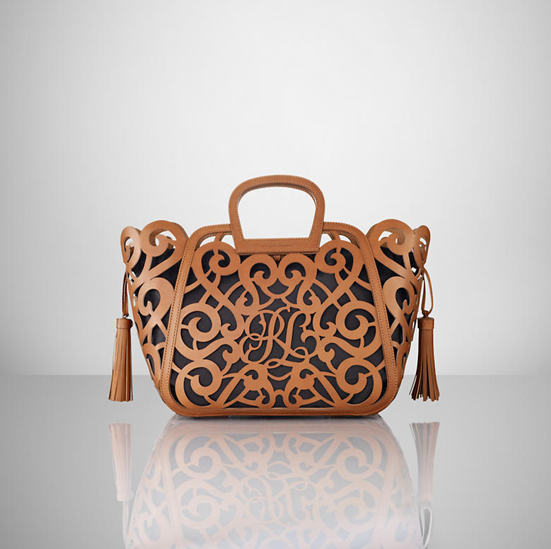 My New York Fashion: Vachetta Scroll Tote by Ralph Lauren: Strut those ...
