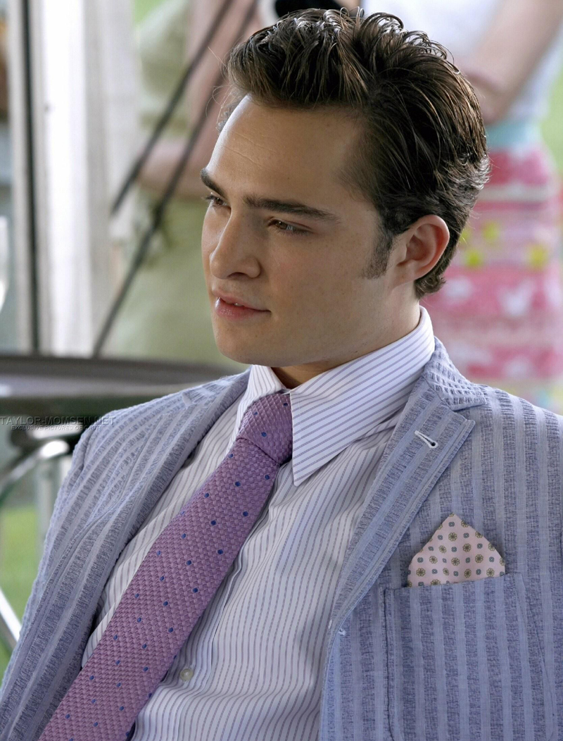 Chuck Bass Red Suit
