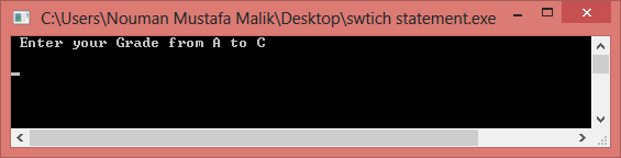 Information: How to Use Switch Statement Using C++ in DEV C++