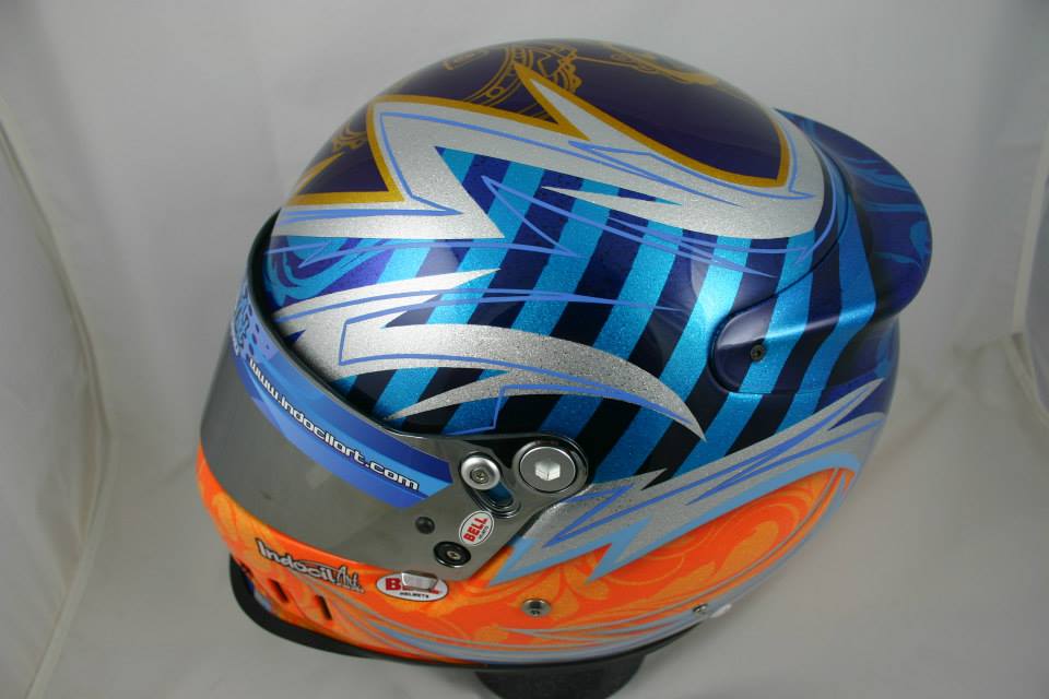 Racing Helmets Garage: Bell GTX.2 D.Ridenhour 2013 by Indocil Art