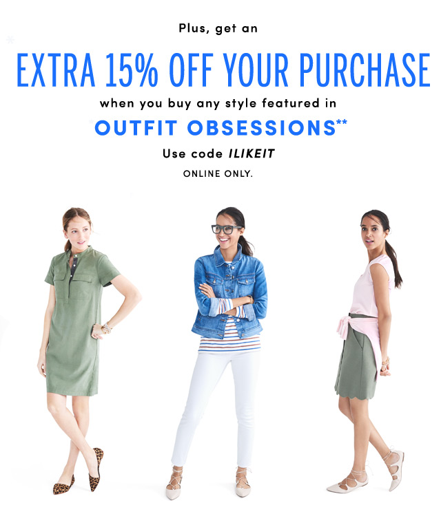 J.Crew Aficionada: J.Crew Factory: 15%-20% Off Certain Styles (some ...