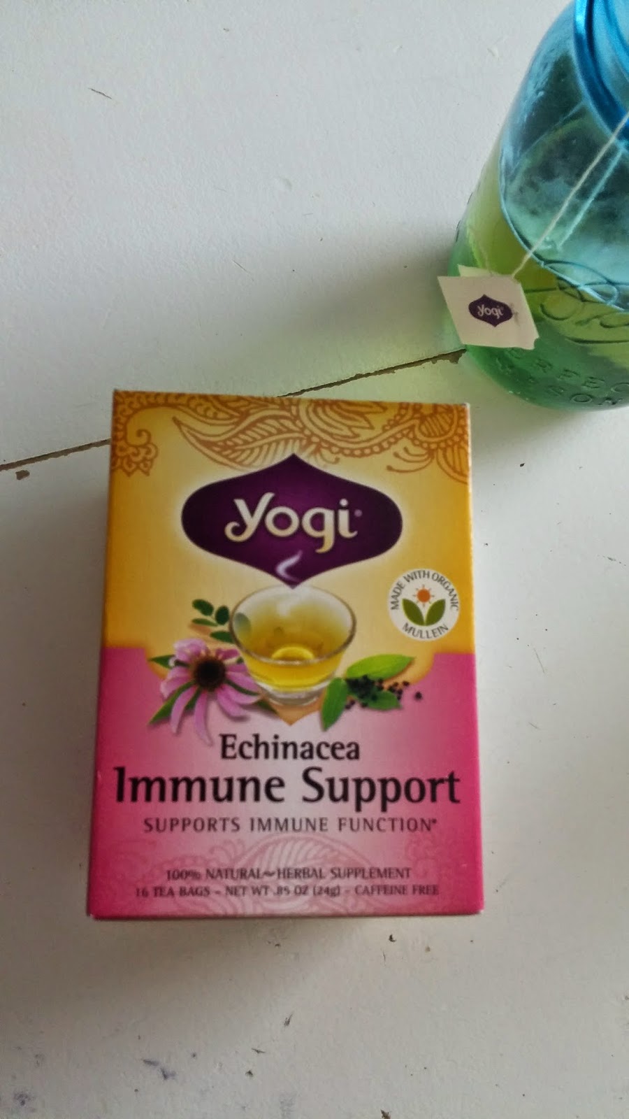 wholesome and homemade : Yogi Tea