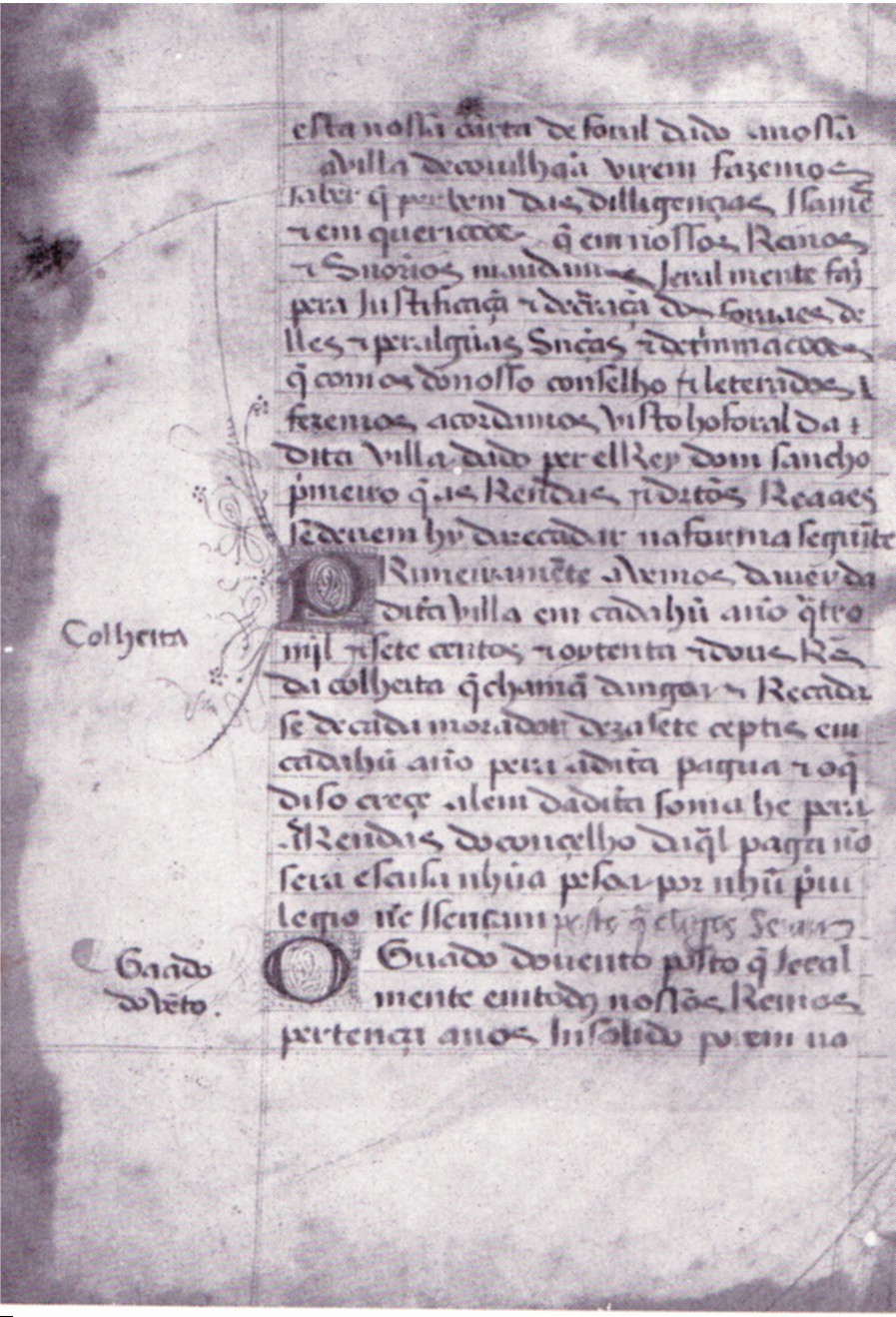 Covilhã - Subsídios para a sua História: Covilhã - Os Forais e a ...