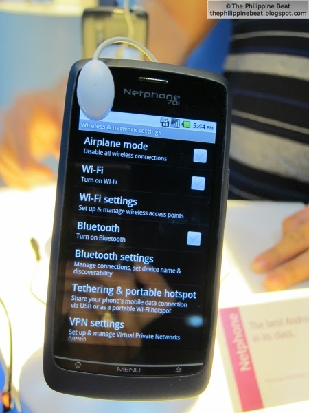 The Philippine Beat: Netphone: Smart's affordable smartphone