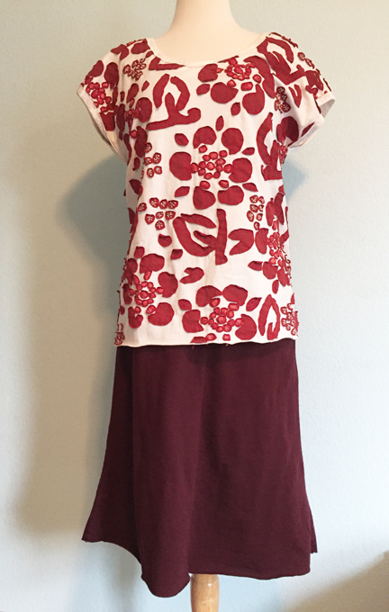 Dottie Angel Pattern in the Alabama Chanin Style - Gather & Make