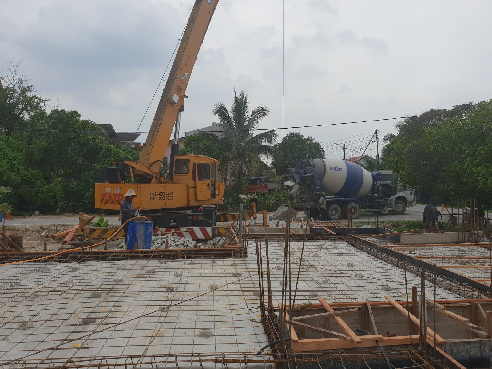 Pengalaman Membina Banglo Sendiri: Konkrit Beam dan Lantai