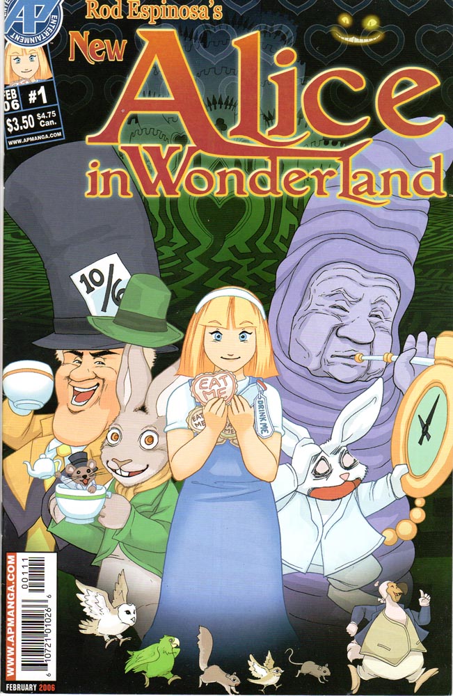 Alice big and small: New Alice in Wonderland by Rod Espinosa