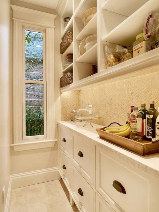 Refreshing Walk In Pantry With Window Design Ideas / Home Decor & Weddings