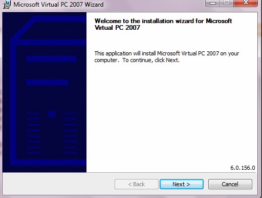 spot n travel: Langkah Install Microsoft Virtual PC - Virtual Machine