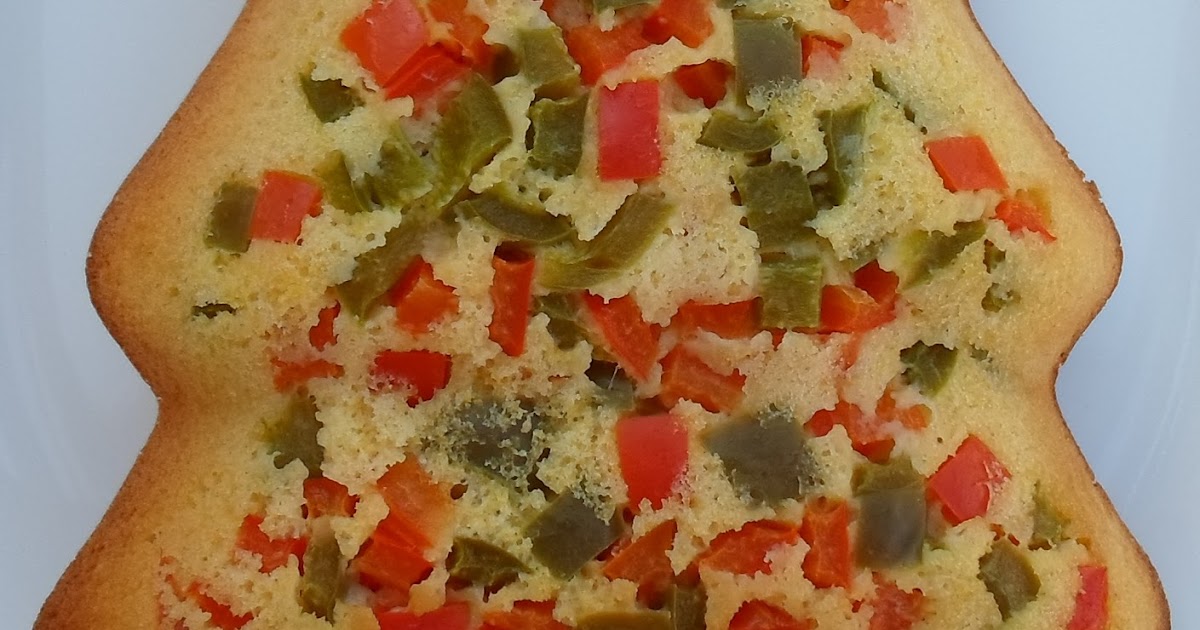 Happier Than A Pig In Mud: Cornbread Christmas Tree with Bell Pepper ...