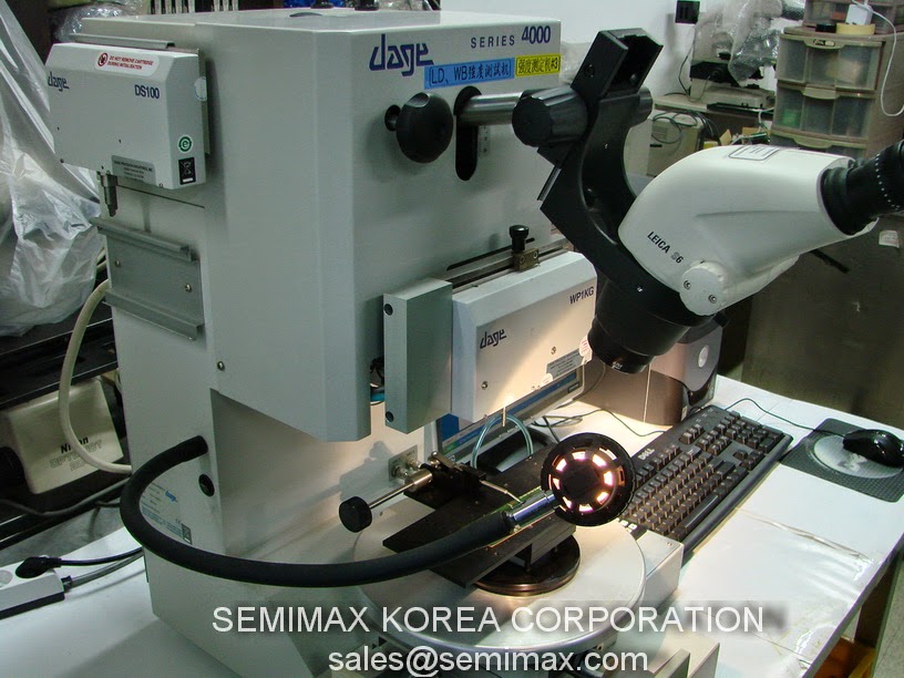 Semiconductor Equipment: Dage 4000 Bond Tester Wire Pull, Ball Shear ...