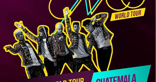 CNCO World Tour en Guatemala | 6 Octubre 2018 - puntoguate.com