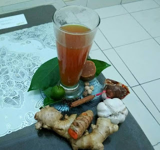 Minuman rempah-rempah penghangat badan