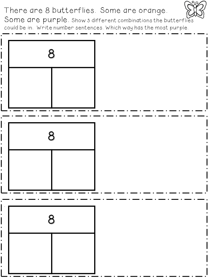 KinderMyles: Decomposing Word Problems & a Freebie