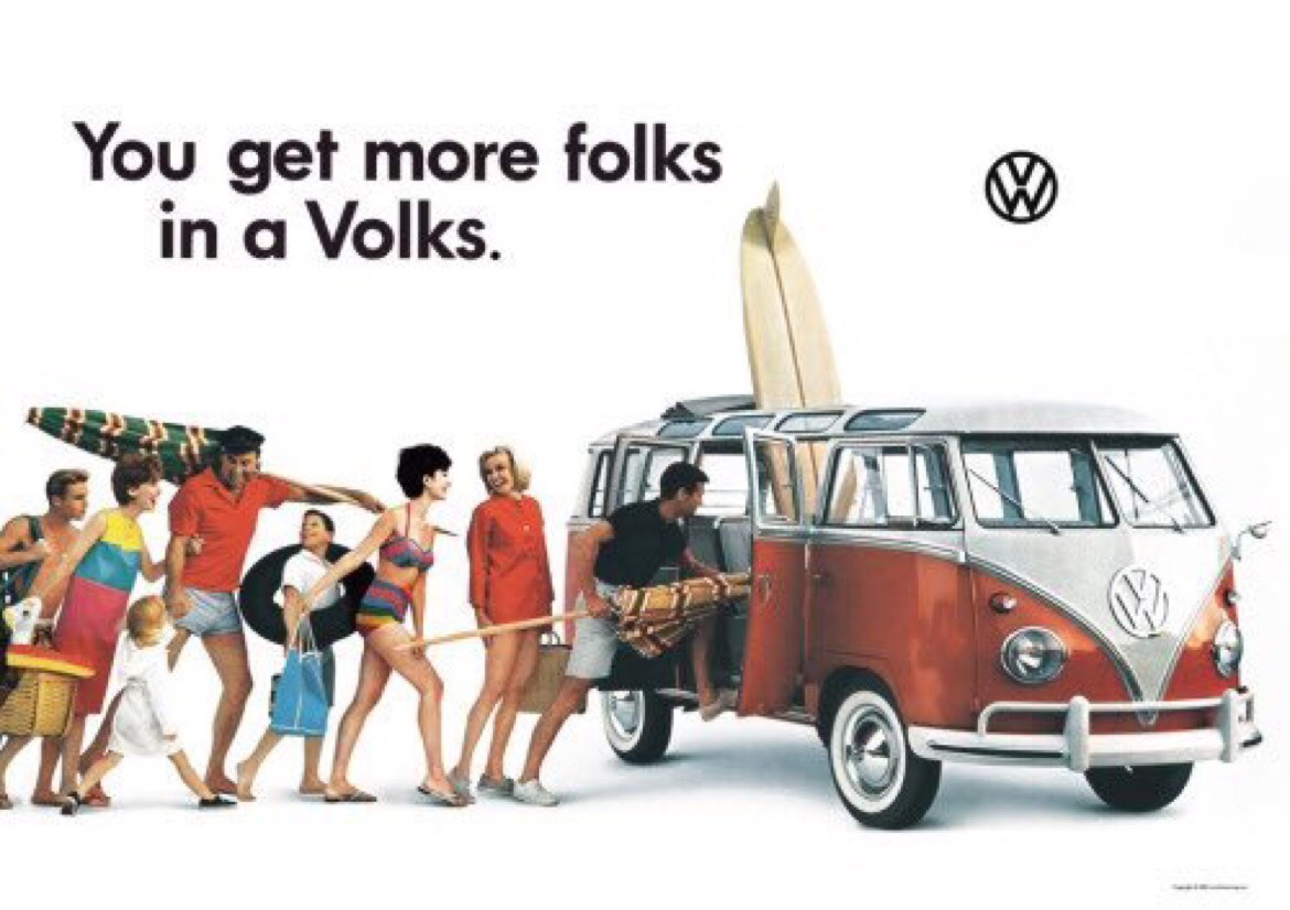 bugcartel: vw transporter reklámok werbung T1,T2