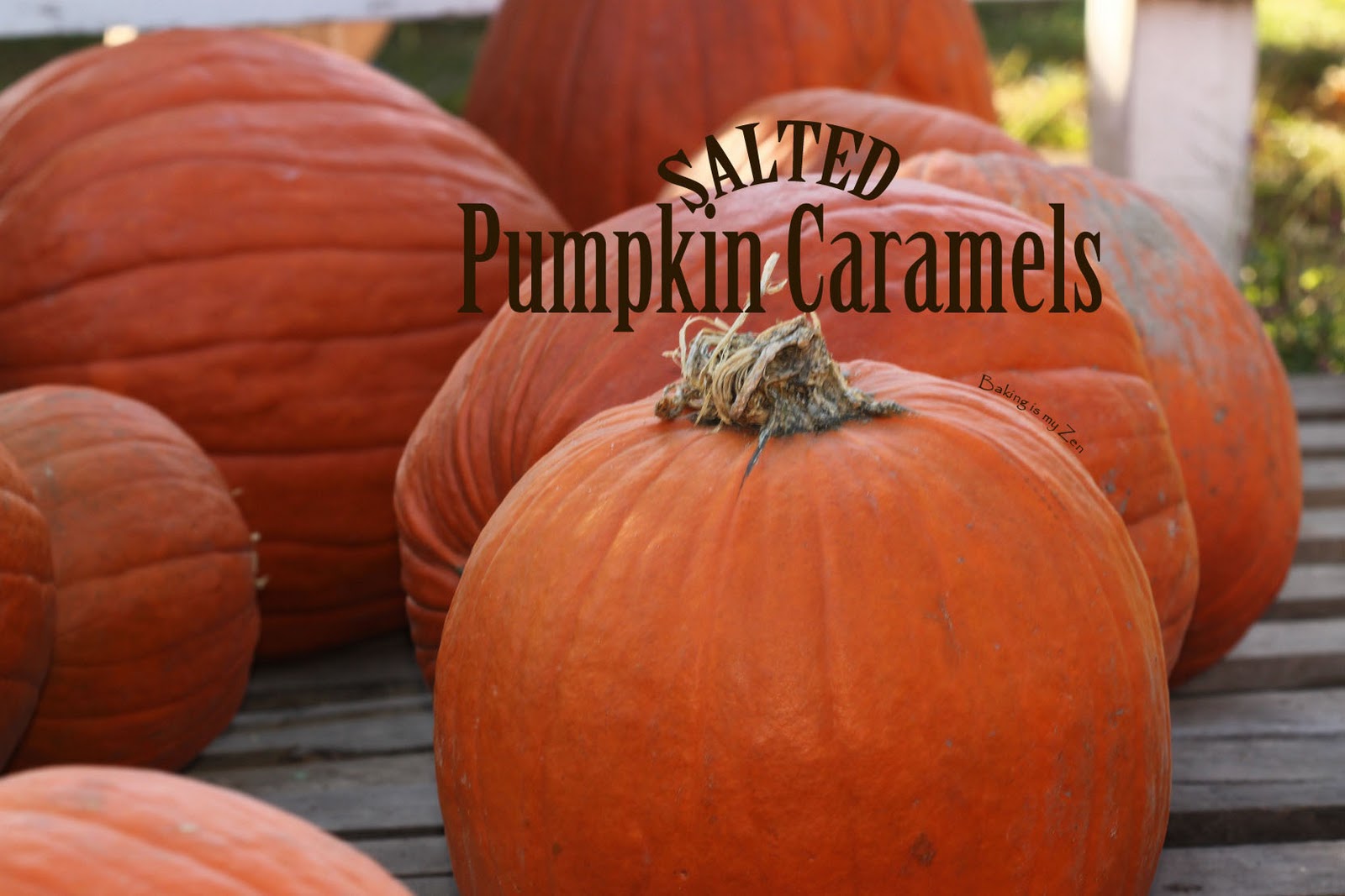 Baking is my Zen: SALTED PUMPKIN CARAMELS ~ Fall Comfort